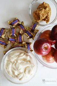 Snickers® Blitz Dip with Apples - Sizzling Eats
