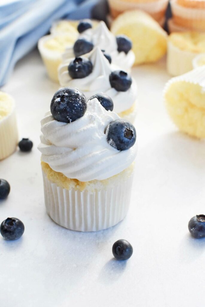 Angel Food Cupcakes (Absolutely Heavenly) - Sizzling Eats