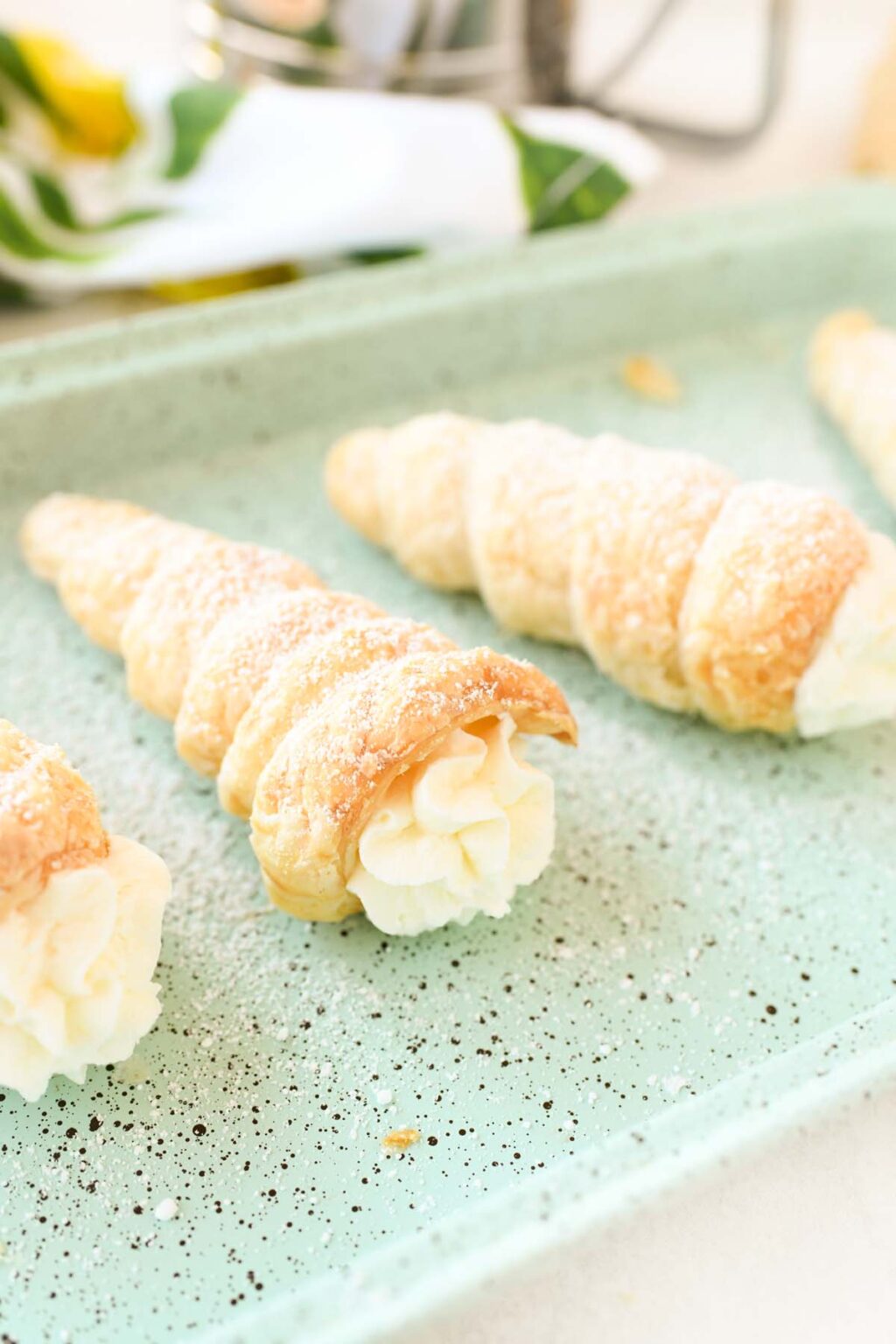 How to Make Lemon Cream Horns - Sizzling Eats