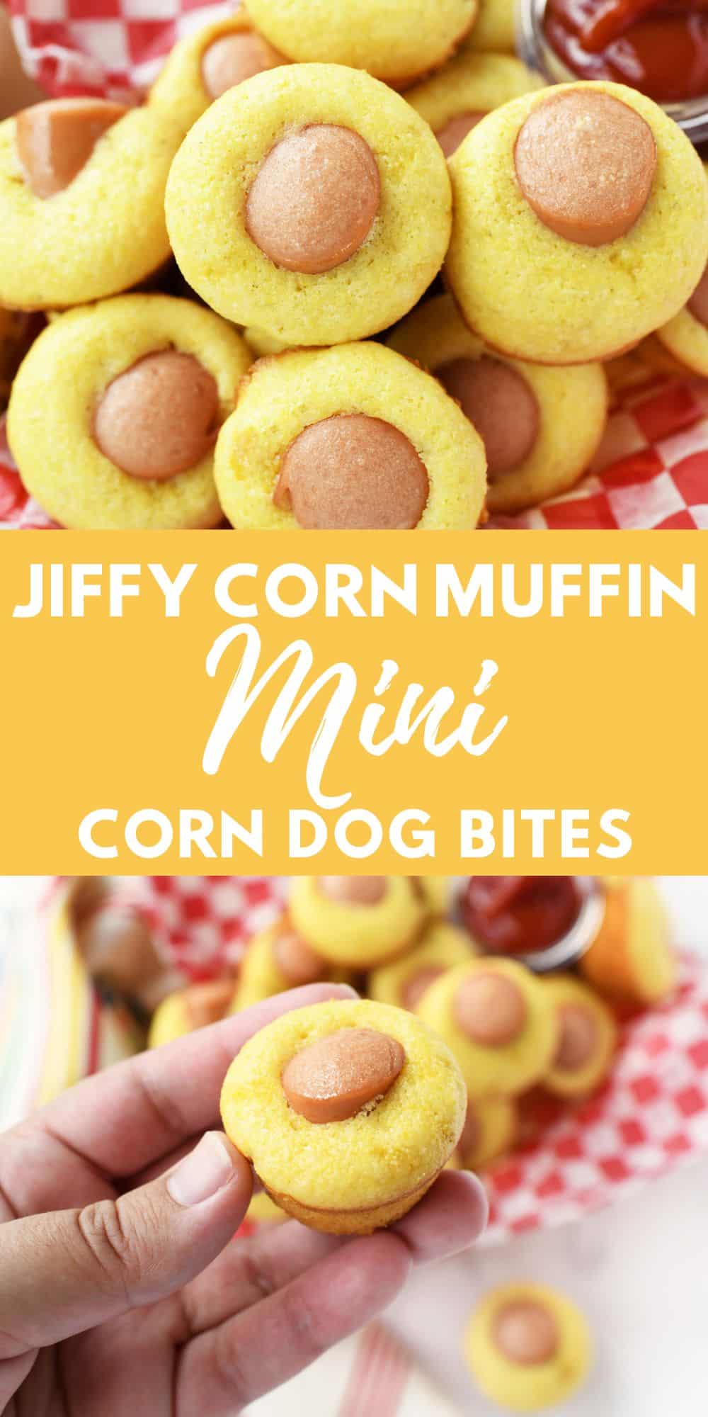 Mini Corn Dog Muffin Bites - Sizzling Eats
