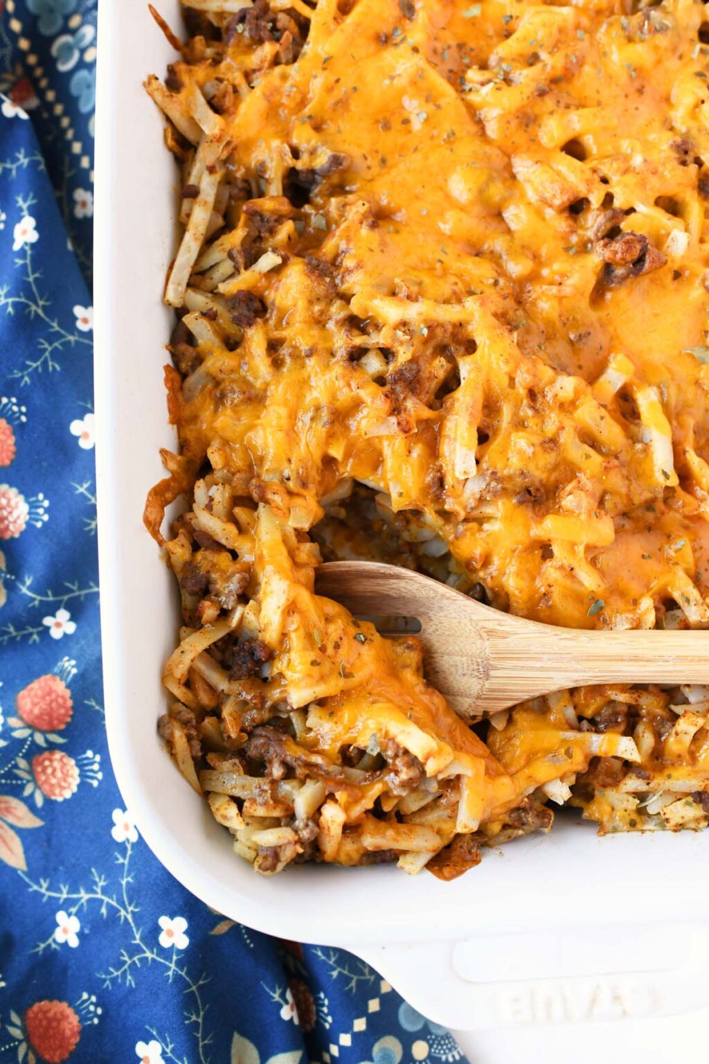 Easy Baked Taco Hashbrown Casserole - Sizzling Eats