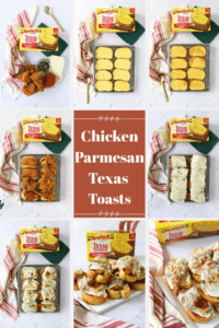 Chicken Parmesan Texas Toasts - Sizzling Eats